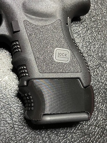 2-PACK Magazine sleeve/spacer adapt fit to Glock 19 mag use with Glock ...