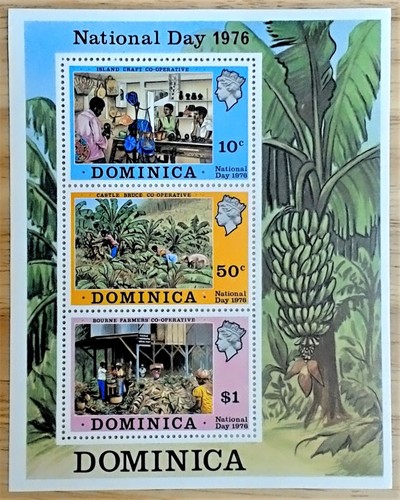 VINTAGE CLASSICS - Dominica 1976 - National Day - S/S - Scott 512a ...