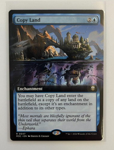 MTG – Modern Horizons 3 – Copy Land Extended– Rare 0047 | eBay