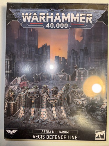 Warhammer 40000 40K Defence Astra Militarum Aegis Defense Line sealed ...