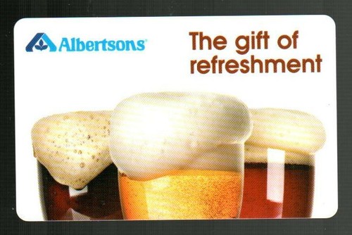 ALBERTSONS The Gift of Refreshment ( 2017 ) Gift Card ( $0 ) | eBay