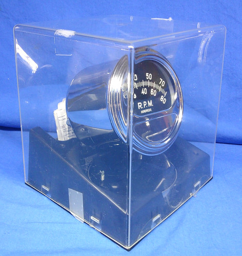 Sunpro Retro Sun FZ88R 3-3/8" 8,000 RPM Tachometer Day 2 Hot Rod Tach ...