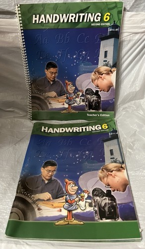 BJU Handwriting 6 Worktext 2nd Ed & Teachers Edition Set (2010 ...