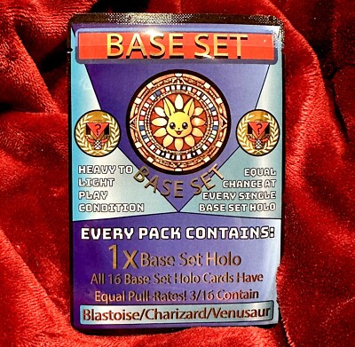 Pokémon Sealed Base Set Booster Packs for sale | eBay UK