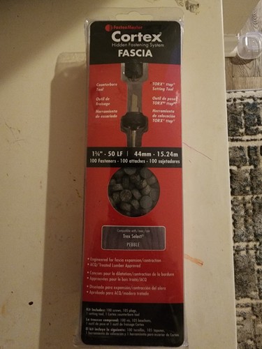 Fastenmaster Trex Pebble Cortex Fascia Plugs And Fastener Bit | eBay