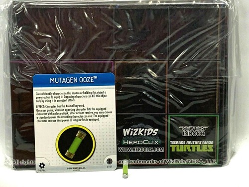 12x Teenage Mutant Ninja Turtles Mutagen OOZE Heroclix w/ cards & two ...