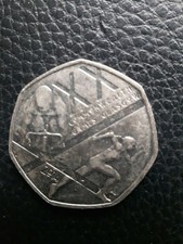 2014 Glasgow Commonwealth Games 50p