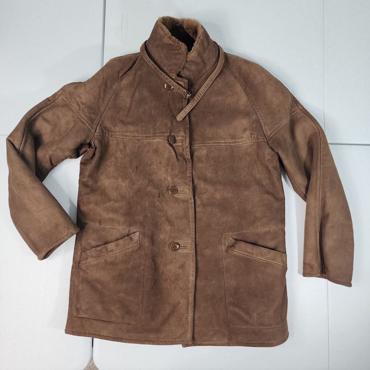 Vintage Shearling Coat In Men's Coats & Jackets for sale - eBay Vintage Shearling Coat In Men's Coats & Jackets for sale - eBay