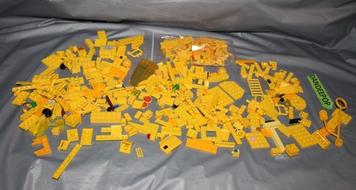 Lego 560+ All Yellow Multi Set Assorted Bricks And Pieces Toys City, Dino, Sub + | eBay
