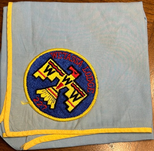 OA Lodge 227 Wetassa Patch on Neckerchief Illinois Boy Scout TT2 | eBay