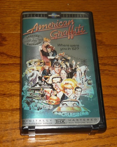 American Graffiti VHS video tape, 25th anniversary edition, Ron Howard ...