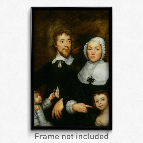 William Dobson - Portrait of a Family, Probably that of Richard ...