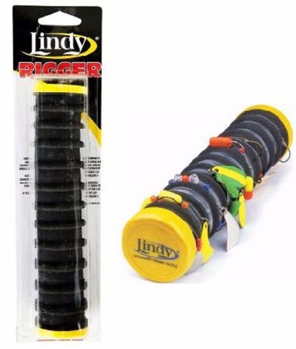 Lindy Rigger AC-100 Floating Lure Rig Leader Snelled Hook Holder ...