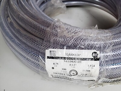 PVC (Polyvinyl Chloride) 150 psi Maximum Pressure Hose & Tubing for ...