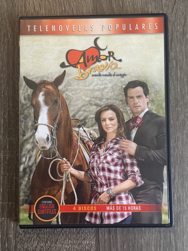 Amor Bravio (DVD, 2013, 4-Disc Set) Telenovela Televisa 883476093512 | eBay