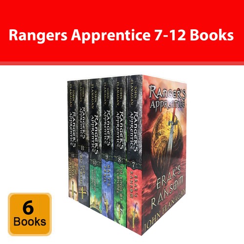 Rangers Apprentice Series 2 John Flanagan Collection 6 Books Set 7-12 ...