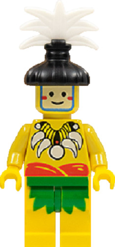 Genuine LEGO Pirates: Pirates 1: Islanders ISLANDER KING Minifigure ...