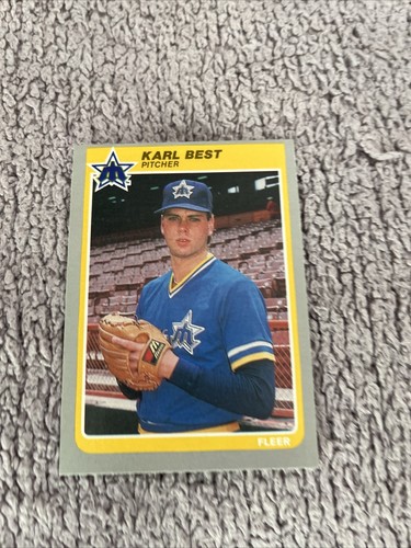 1985 Fleer Update #U-5 KARL BEST Seattle Mariners | eBay