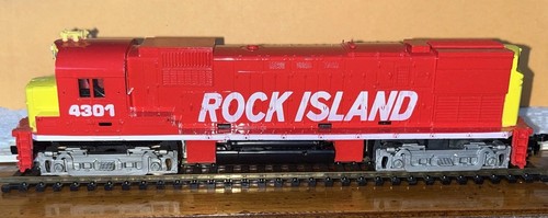 HO scale Rock Island Diesel Electric Model Train Locomotive NIB | eBay