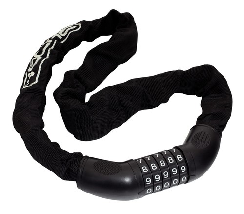CHAIN PADLOCK COMBINATION 5 DIGIT HIGH SECURITY MOTORCYCLE BIKE CYCLE ...