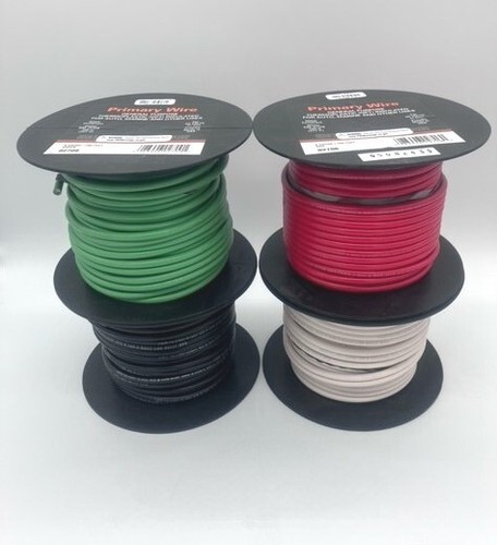 8 Gauge Primary Wire 100% Fine-Stranded Copper USA Made Lot NOT CCA | eBay