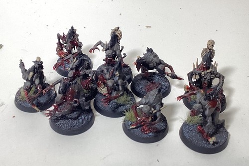 Warhammer Age Of Sigmar Crypt Ghouls Nicely Painted Tabletop+ Flesh ...