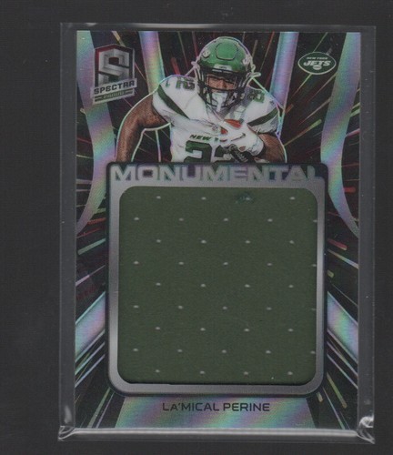 LA'MICHAEL PERINE 2020 PANNI SPECTRA MONUMENTAL JERSEY #34 /75 | eBay