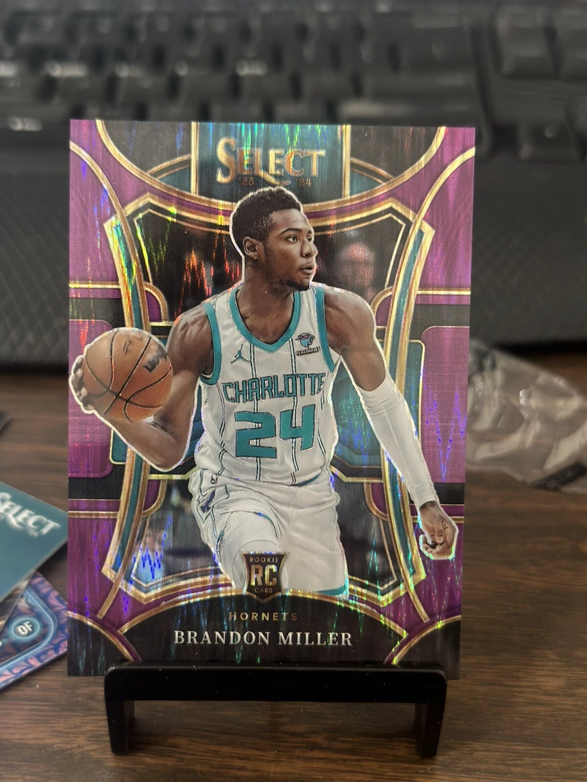 Brandon Miller 2023 Select #332 Mezzanine Purple Flash /175 RAW Price ...