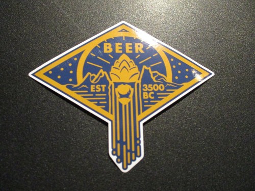 BREWDOG BREW DOG Est 3500 BC logo Hardcore Punk STICKER DECAL craft ...