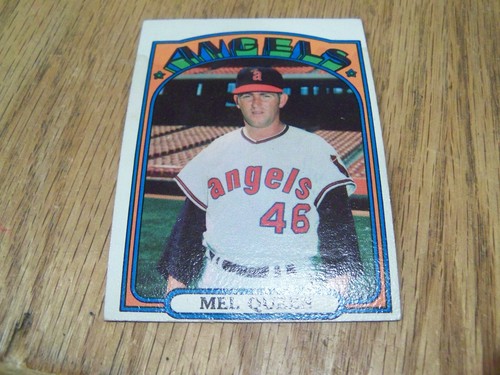 MEL QUEEN 1972 TOPPS BASEBALL CARD # 196 | eBay