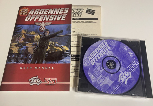 Ardennes Offensive (PC, 1997) CD-ROM Game & Manual 16685053323| eBay