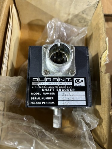 New DURANT CUTLER HAMMER 39700 SHAFT ENCODER 600 PULSES PER REV | eBay