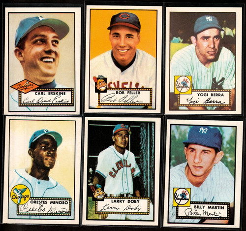 1952 Topps Reprint Set 2nd SERIES (#81-#250, 168 Total Cards) | eBay