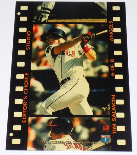 1994 Donruss Editor's Choice Studio Tim Salmon Baseball Card #6 of 8 | eBay