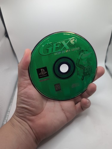 Gex 3 Deep Cover Gecko Playstation 1 PS1 Disc Only Scratch Free Tested ...