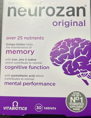 Neurozan Original Vitabiotics - 30 Tablets BB:10/2024 5021265243822 | eBay