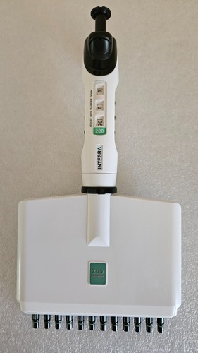 Integra Evolve Multichannel (12-Ch) Pipette 20-200 uL: Calibrated New ...