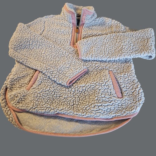 Simply Southern Sherpa Fleece Quarter Zip Pullover Soft Cozy Neutral ...