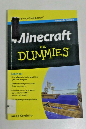 Minecraft for Dummies® by Jacob Cordeiro and Consumer Dummies Staff ...