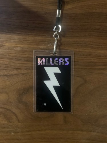 The Killers - Battle Born World Tour Backstage Laminate [2012] | eBay