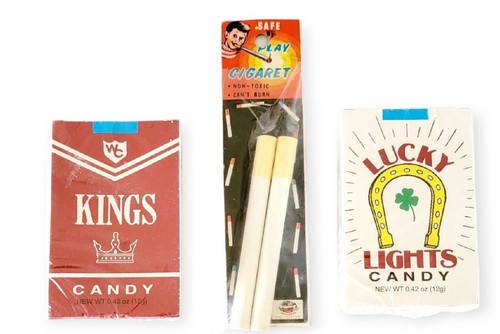 Vintage Novelty Cigarette Gag Prank Tricks New in Package, Candy Cigs ...