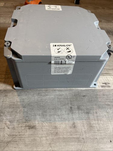 Kraloy JBX884 Pvc junction Box 8x8x4 | eBay