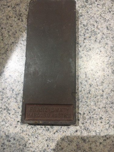 Rare Barber Razor Hone Franz Swaty Marburg Austria Unique Sharpening ...