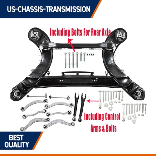Mercedes C300 W204 Rear Subframe Crossmember with Tie Rod Control Arms ...