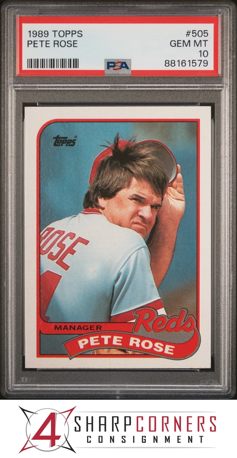 Pete Rose 1989 Topps #505 Base Price Guide - Sports Card Investor