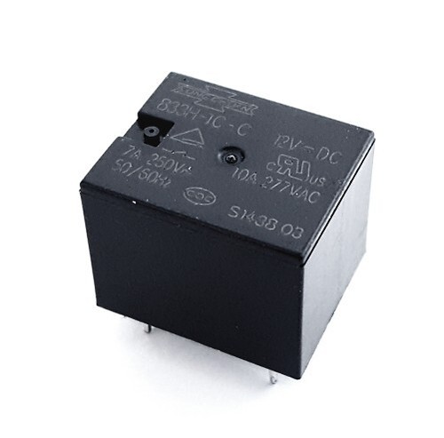 12VDC, 10A General Purpose SPDT Relay by Song Chuan (833H-1C-C-12VDC ...