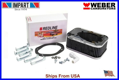 Weber Redline Air Filter Kit DFV Series DFEV DFAV 2 5/8" 99217.473 | eBay