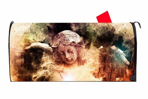 Angel 2 Vinyl Magnetic Mailbox Cover Excellent Quality Made in the USA ...