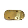 BUTLER TRAY HINGES SOLD IN PAIRS SOLID BRASS LACQUERED VINTAGE, 2 7/8 ...