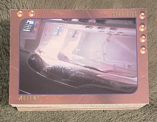1992 Star Pics Alien 3 Trading Cards Complete Set | eBay